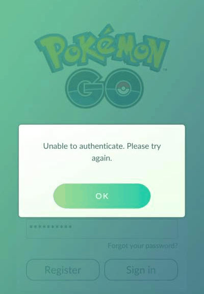 How To Fix Pokemon GO Unable To Authenticate Error | PokemonCoders How To Fix Pokemon GO Unable To Authenticate Error | PokemonCoders