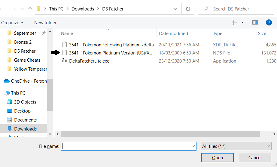 How To Patch An NDS ROM Hack Using Delta Patcher | PokemonCoders
