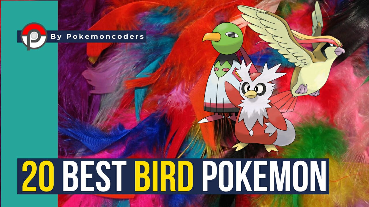 20 Best Bird Pokemon From All Generations | PokemonCoders