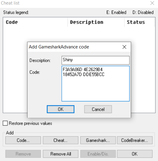Pokemon Emerald Shiny Cheat | PokemonCoders