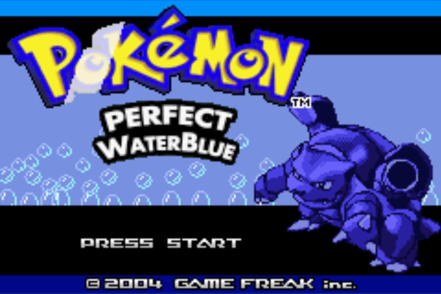 Pokemon Perfect Water Blue Cheats | PokemonCoders