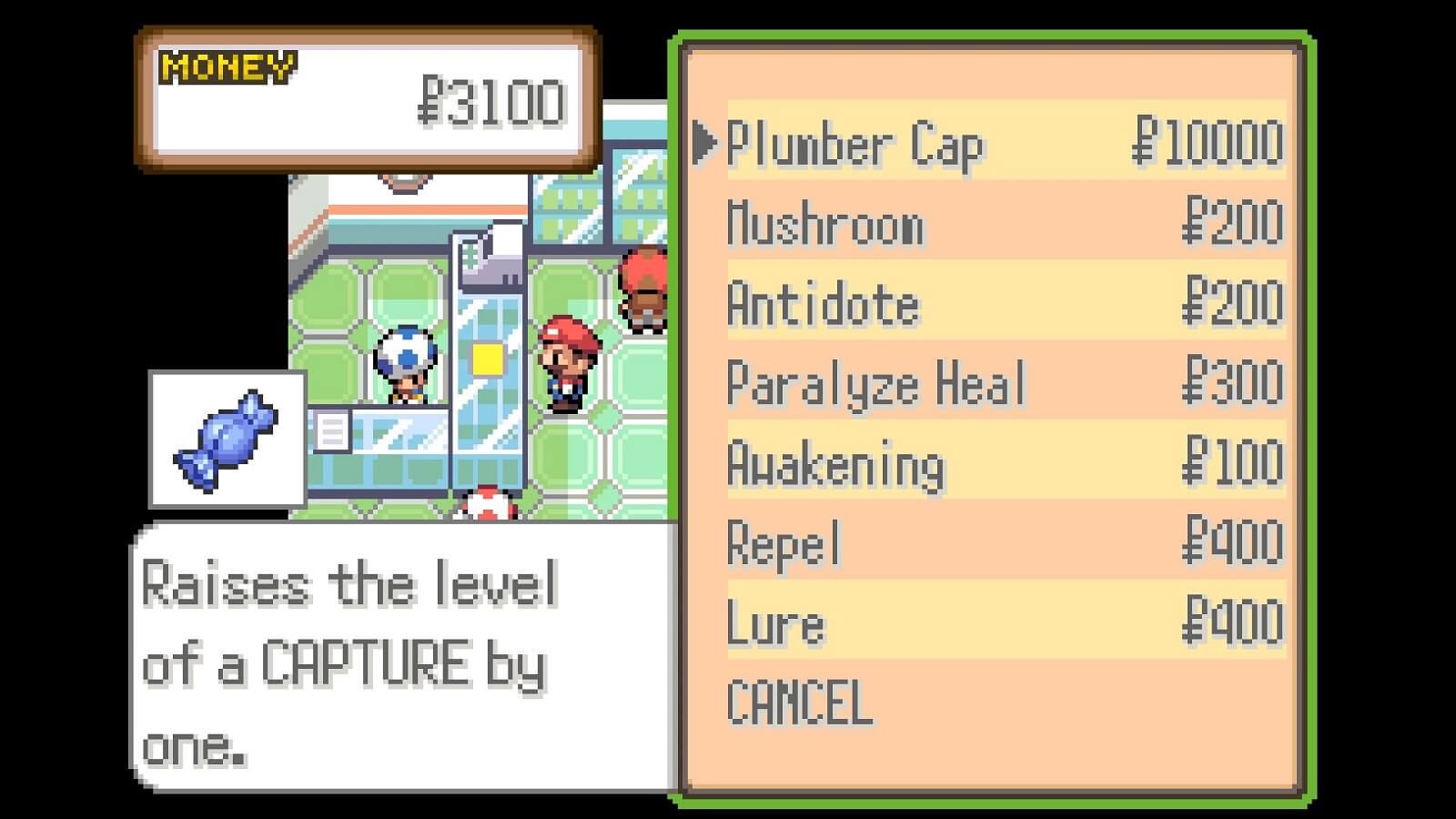 Super Mariomon Cheats | PokemonCoders