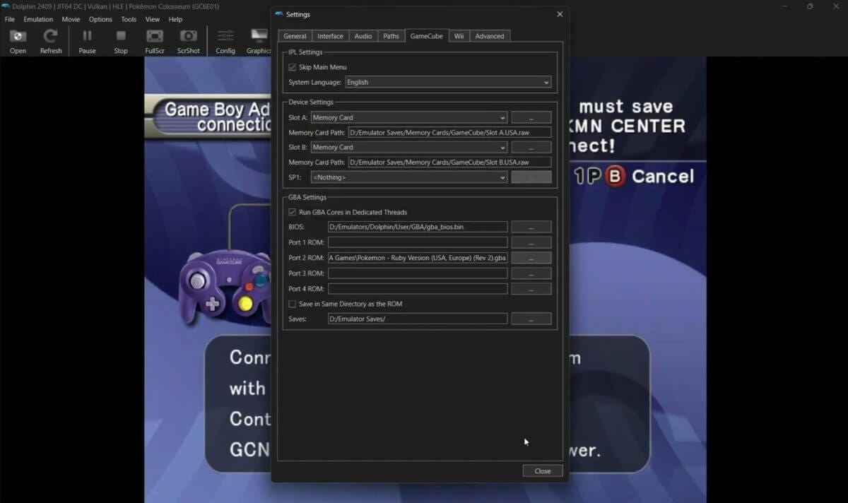 How To Connect MGBA To Dolphin Emulator | PokemonCoders