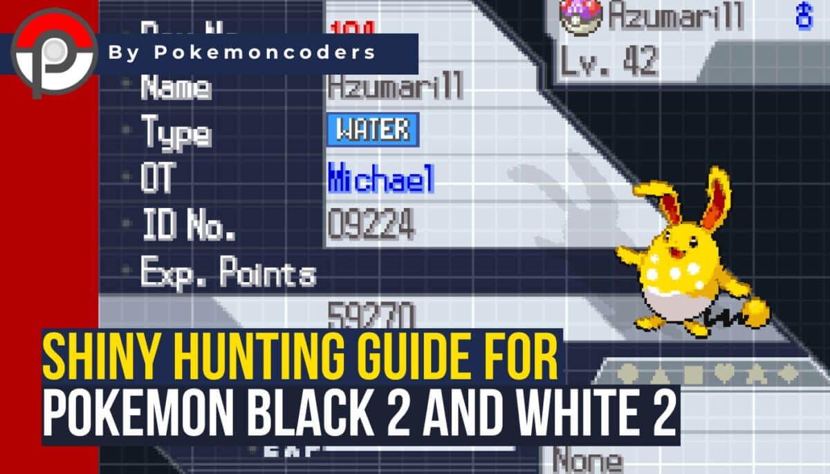 Pokemon Black 2 And White 2 Shiny Hunting Guide | PokemonCoders