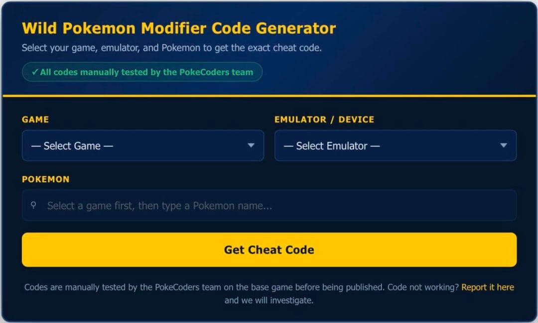 Shiny Pokemon Cheat Guide For Pokemon Games And ROM Hacks | PokemonCoders